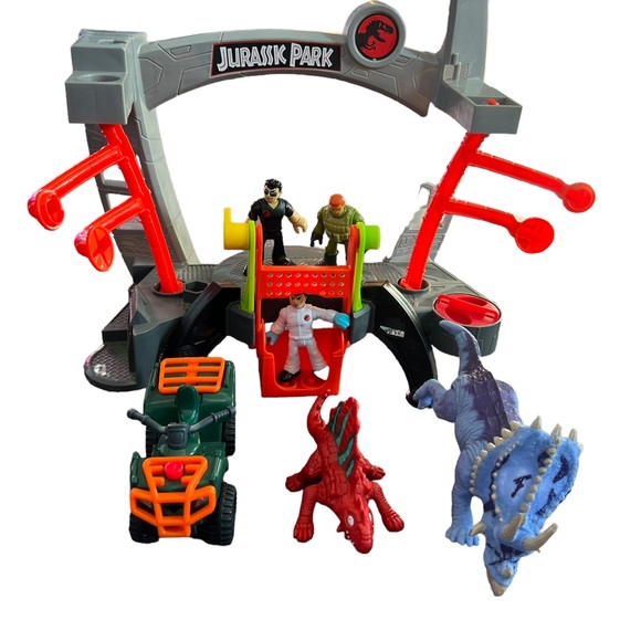 Fisher-Price | Toys | Imaginext Jurassic Park World Research Lab ...